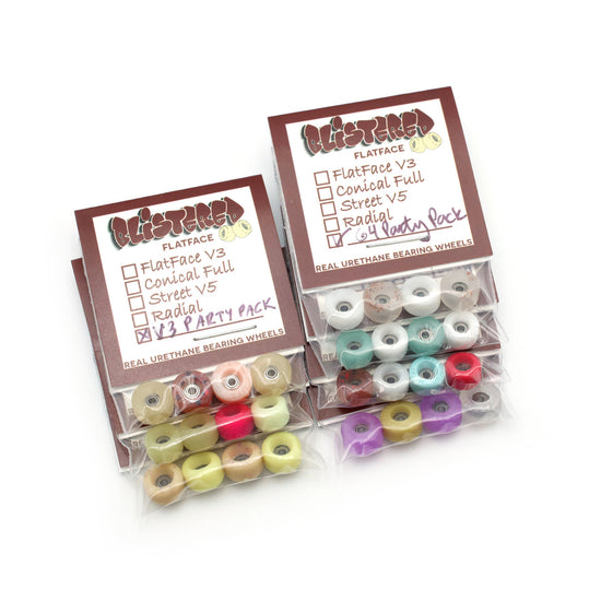 Dual Bearing Asymmetrical Mystery Wheels Party Pack - Blistered ...